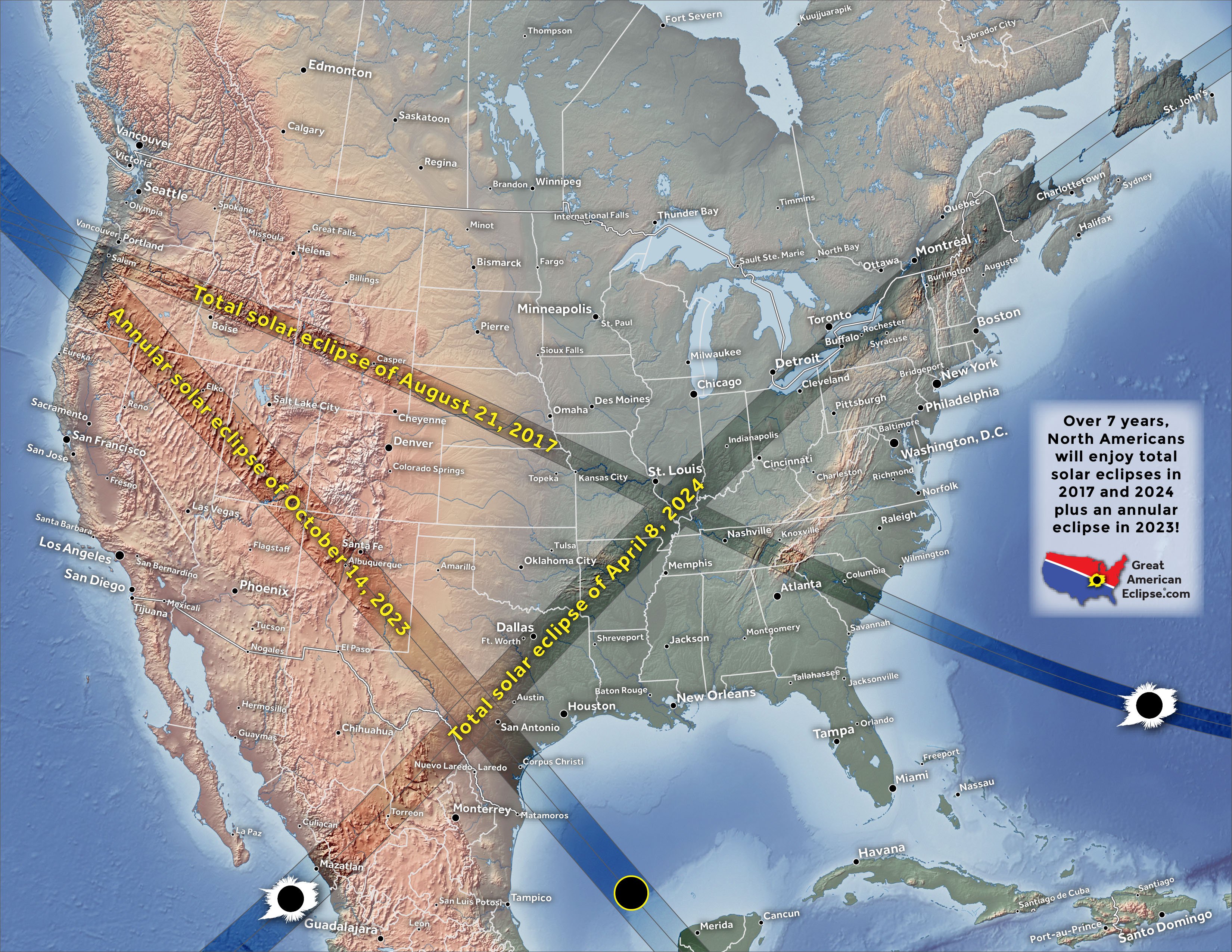 SPACEWEATHER.COM: Incoming CME’s, Comet Nishimura, Solar Eclipse Paths ...